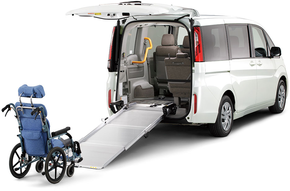 New Honda step wgn for handicapped photo, image, rear entry type picture